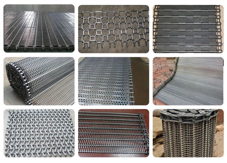 Stainless Steel Chain Wire Mesh Belt Cookies Conveyor Belt
