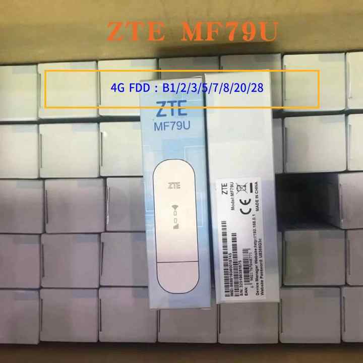 Zte Mf79u Usb Modem Wifi 4g Sim Card Slot 4g Wifi Router Modem Wireless ...