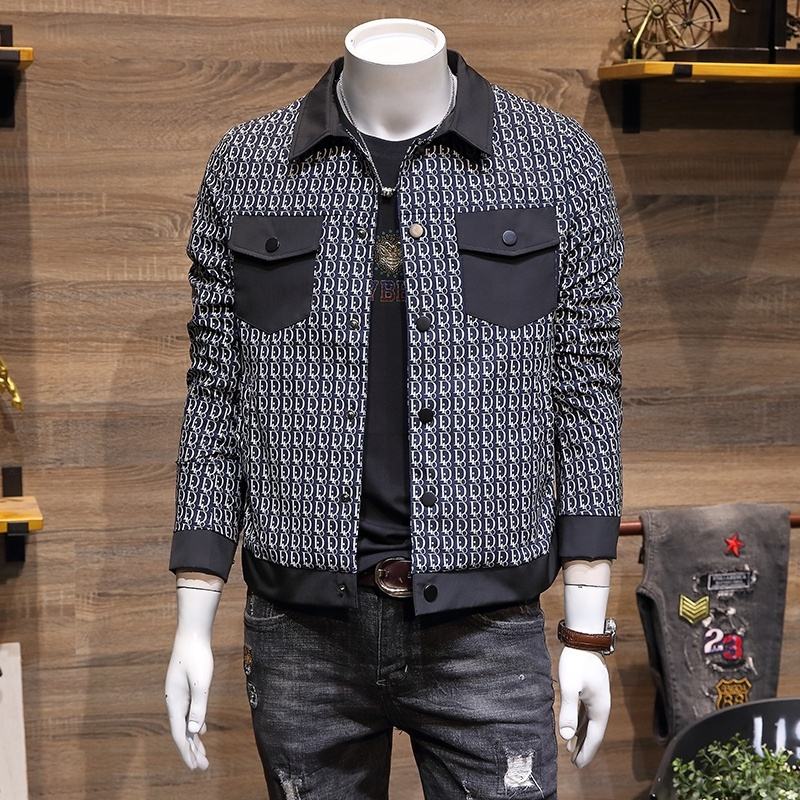 Supply High quality fashion Men's Bomber Jacket coats Autumn winter Jacket for mens wholesale ...