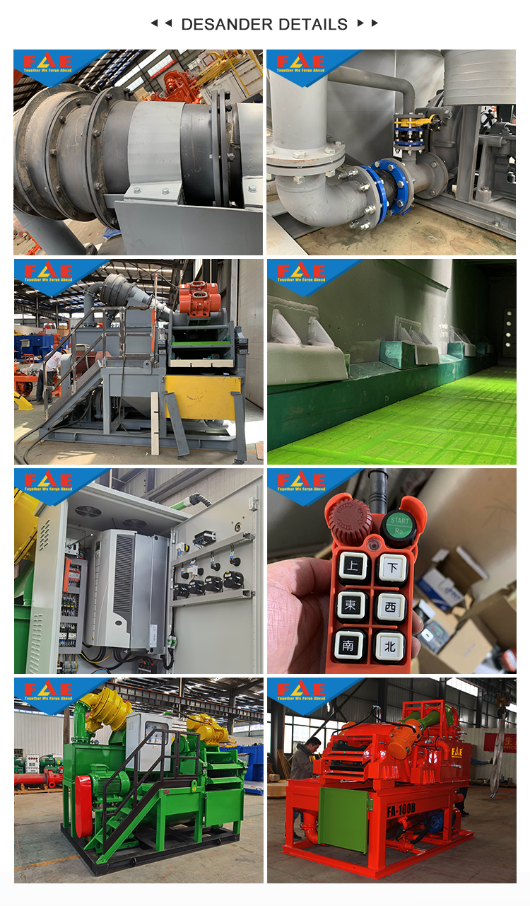 Chemical Drilling Stack Construction Drilling Mud Recovery System Mud Hydrocyclone Mud Desander ...