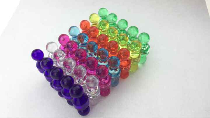 Colorful Strong Magnetic Push Pin Magnets N52 Office Classroom Kitchen ...