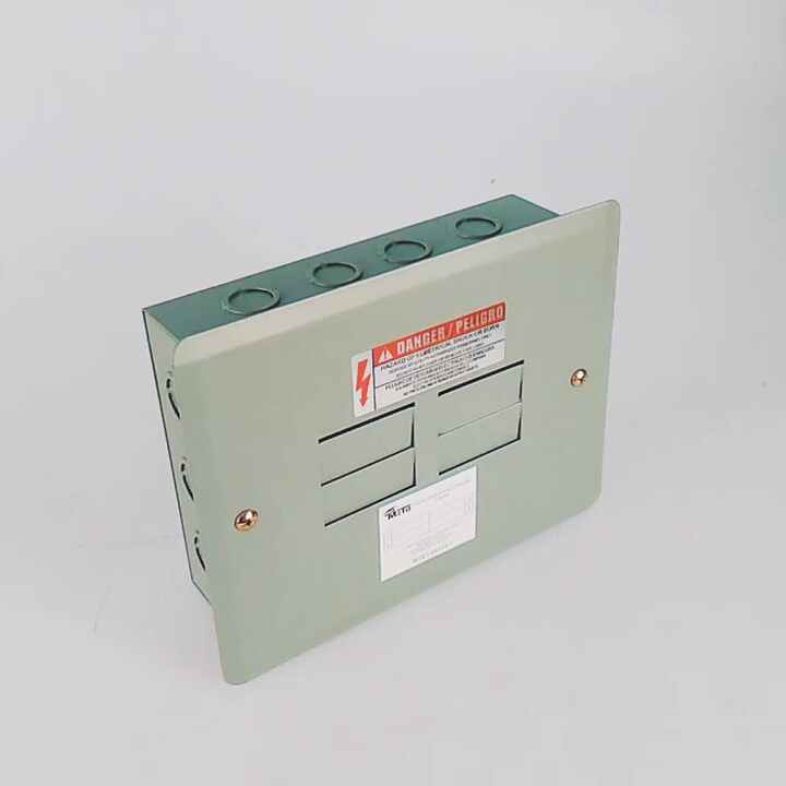ISO 9001 Factory 125a Wall Mounting Main Breaker Load Center Panel ...