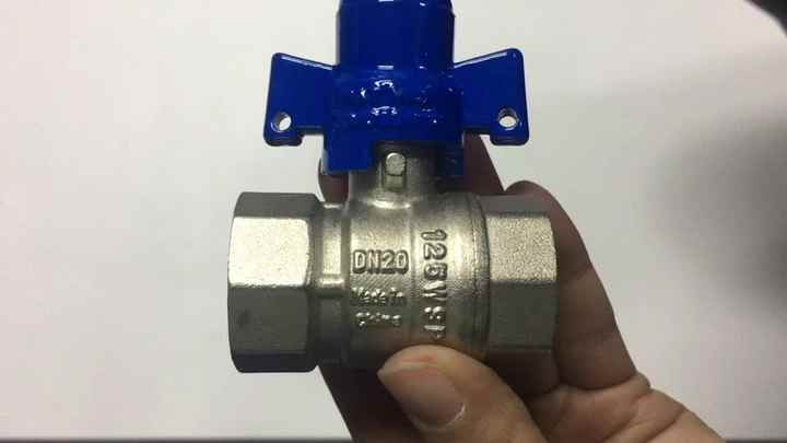 Bmag Pn10/pn16 1/2" Lock Water Ball Valve Lockable Ball Brass Valve For ...