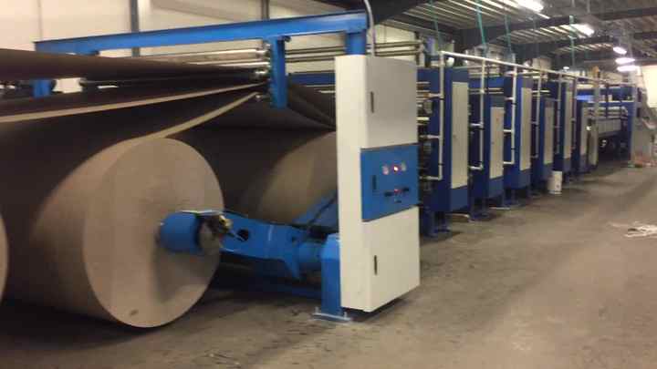 Shaftless Rolling Paper Reel Stand - Automatic & Hydraulic
