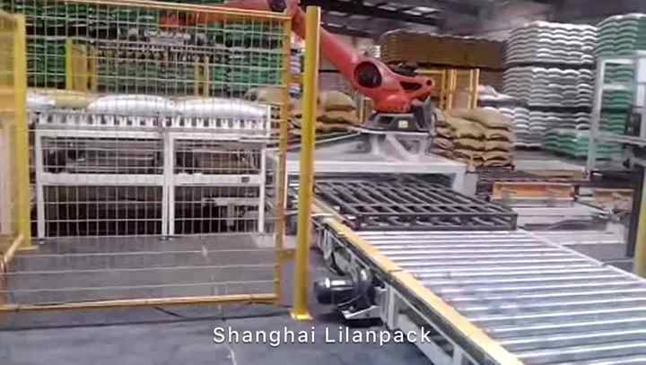 Automatic robot multi-functional Cement bag pallet stacking machine| Alibaba.com