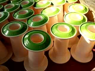 DIN250 Small Plastic Spools for Bare Copper Wire - Beilungang