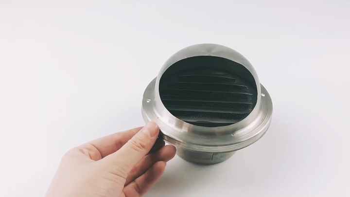 Circular Wall External Air Louver Stainless Steel Diffuser Round ...