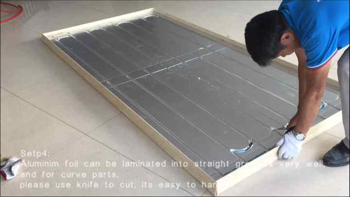 Hydronic Radiant Underfloor Heating - Efficient Insulation