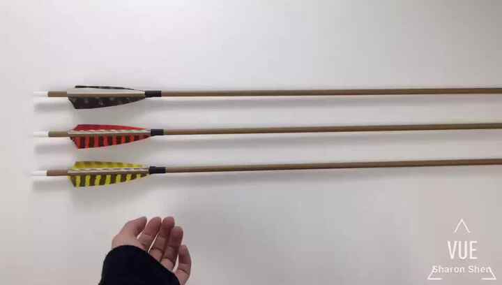 Elong 28-30 Inch Wood Camo Color 4 Inch Shield Turkey Feather Screw ...