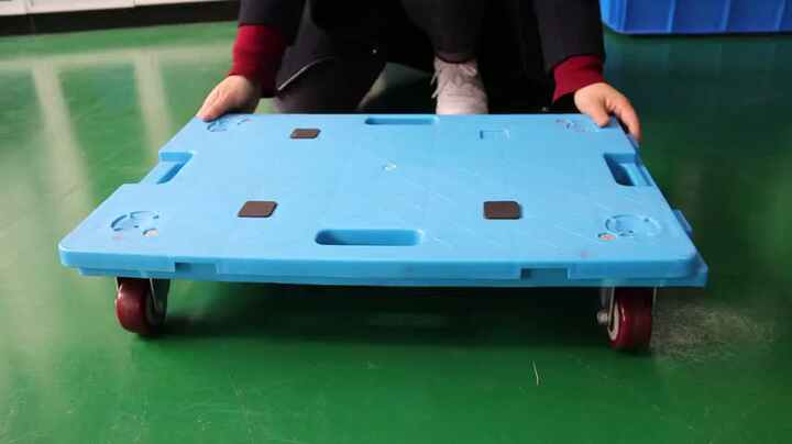 JOIN Airport Rolling Dolly - Durable Plastic Platform