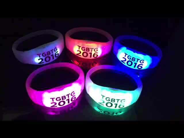 SUNJET Sound Activated LED Bracelets - Party & Event Supplies
