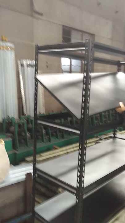 Foldable Industrial Metal Slotted Angle Iron Storage Shelf