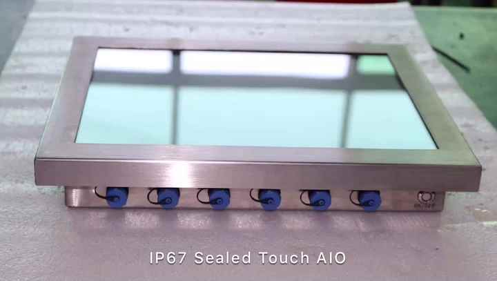 High Powerful Fanless Industrial Computer Ip65 Waterproof Dustproof ...