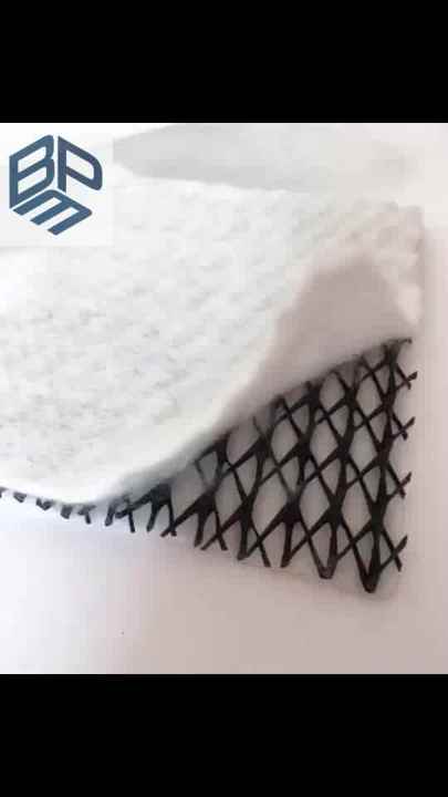 3D Drainage Liner Geonet Geocomposite HDPE 5mm Thickness