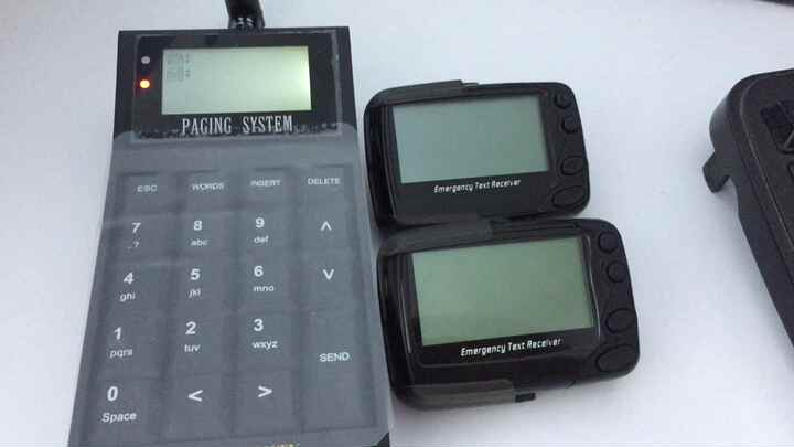 new design display text staff pager system with software for hospital ...