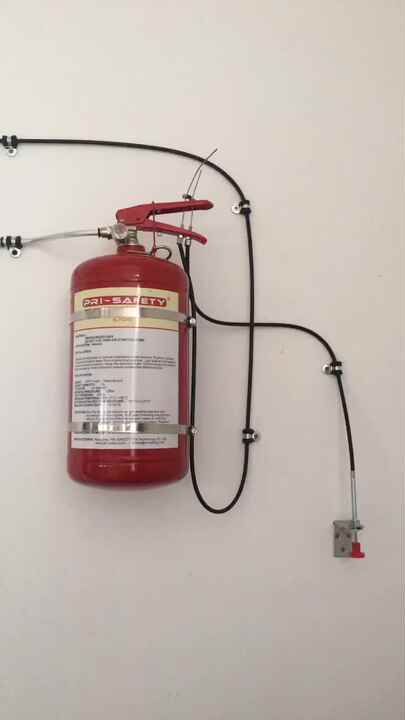 2.25L Automatic Rally Car Fire Extinguisher Systems