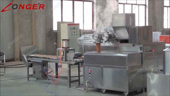 Shrimp Chips Extruder - Fish Prawn Crackers Making Machine