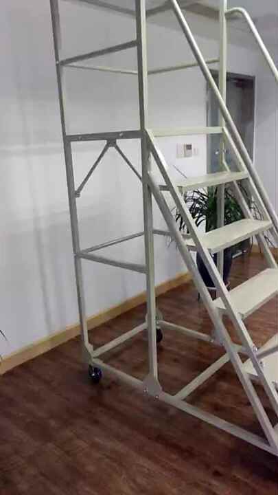 New Warehouse Manufacturing Plant Climbing 4-Wheeled Movable Large ...