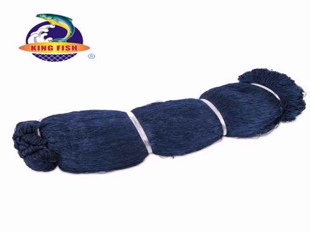 China polyester hdpe knotless PA in bundle nylon braided gill net ...