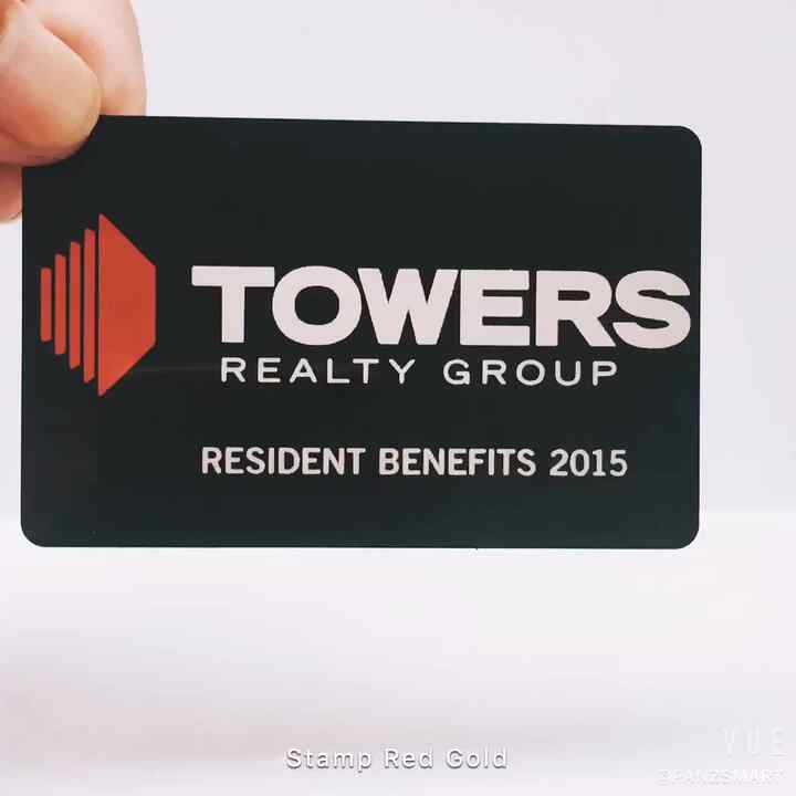 Custom Special Pantone Color Printing Recycle Plastic Member Card ...
