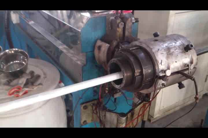 PVC LDPE Cable Wire Insulation Coating Extruder - 1 Year Warranty