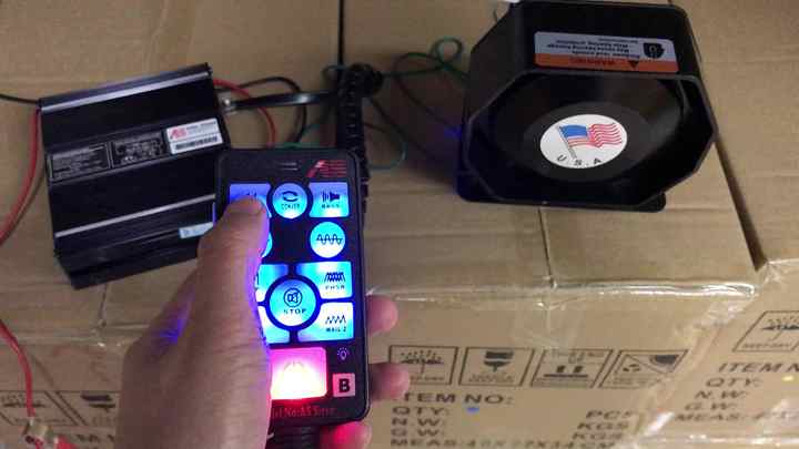 12V Wired Controller Siren 200W - Alarm System Wireless