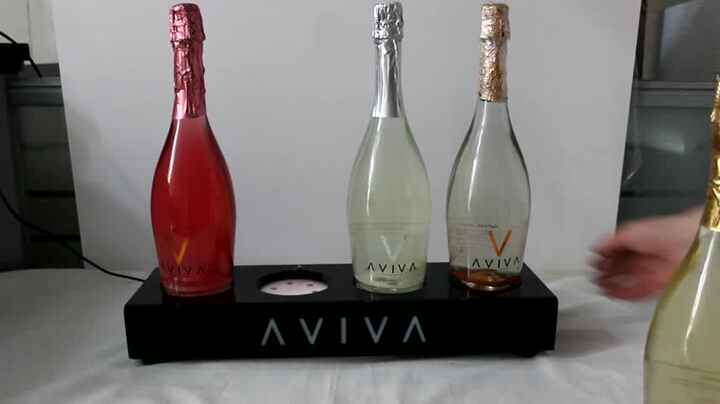 Espositore Rotante a 360 Gradi in Acrilico, Espositore per Vino ...