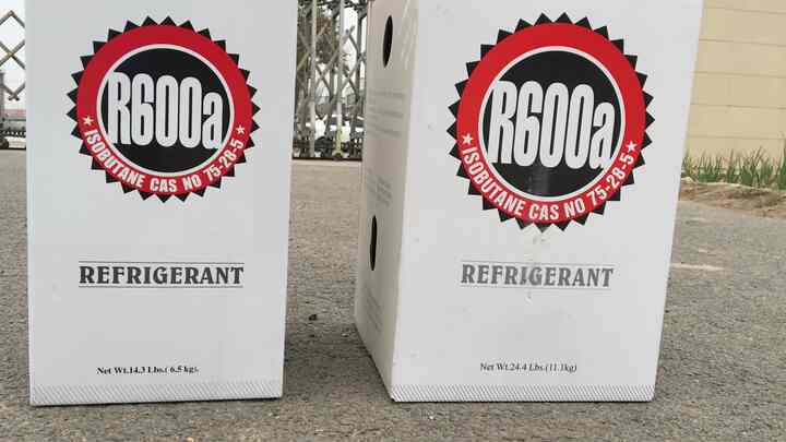 High Purity Isobutane R600a Refrigerant Gas UN1969 Polymerization Grade ...