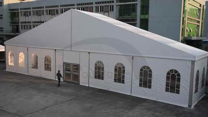 1500sqm 30x50 Large Aluminum Frame TFS Temporary Warehouse Storage Tent ...