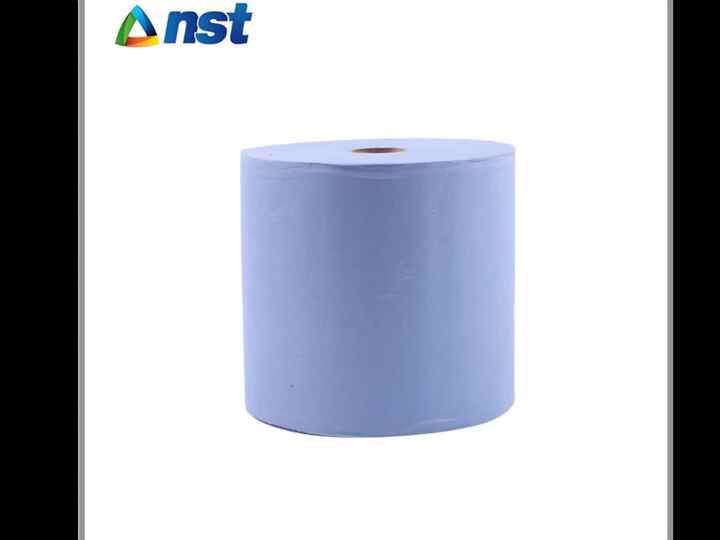 Eco-Friendly Blue Paper Rolls - 300m Hand Paper Towel Tissue, 1 Ply ...