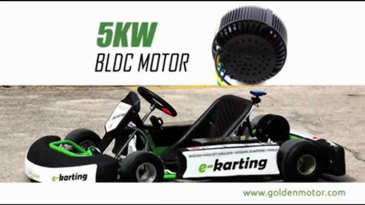 BLDC Motor High Power Electric Boat Motor - 10kw Compact Design