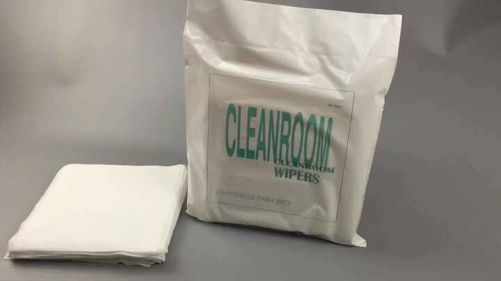 1009LE Cleanroom Polyester Cleaning Wipes Dry Screen Wiper Non-dust PCB ...
