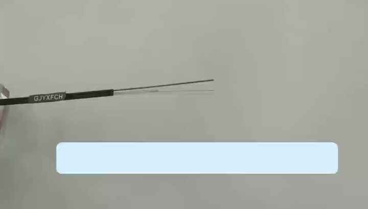 Outdoor Aerial Flat FTTH Optical Fibre Cable 2Core 4Core FTTH Flat Drop ...