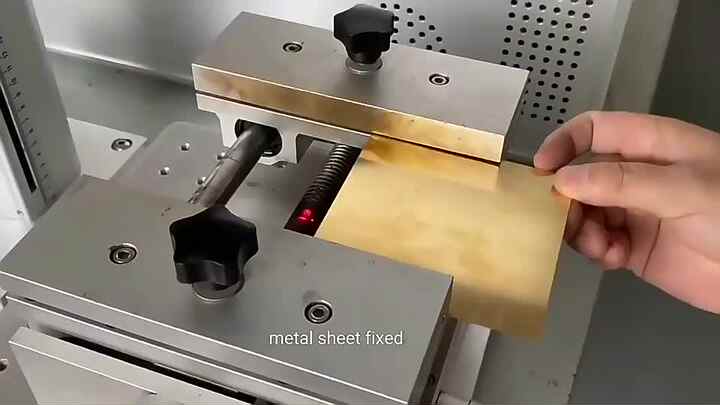 Metal Cutting Clamp Fixture for Laser Marking Machine