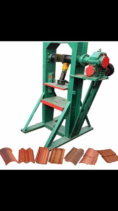 Mud Earth Clay Roof Tile Press Machine - Tile Making Machinery