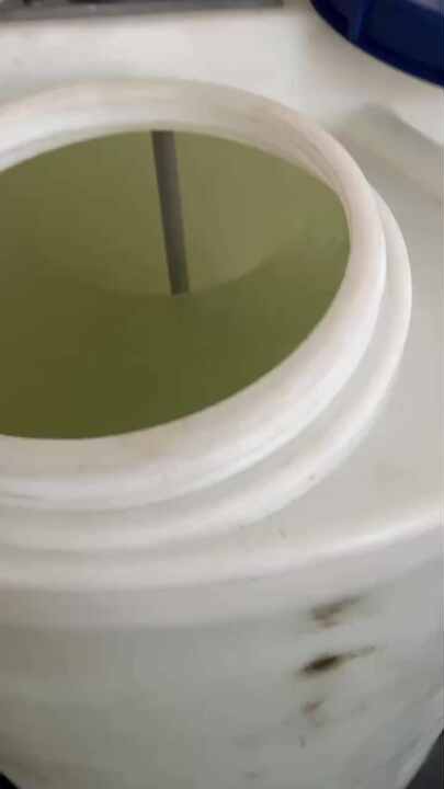 Industrial Food Grade Folding Propeller Mixer for IBC Container PE ...
