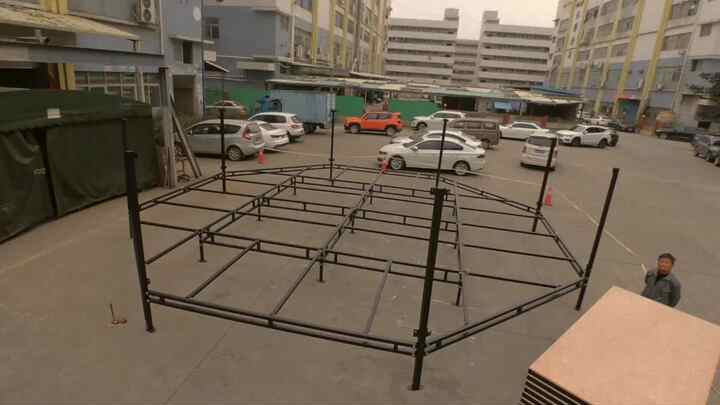 MMA Hexagon Cage 24Ft, 25Ft, 30Ft - Durable UFC Octagon for Boxing ...