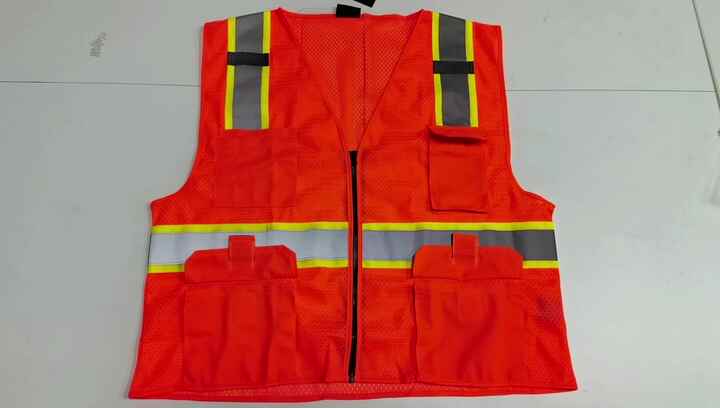 OSHA Reflective Class 2 Security Multi Pocket Safety Clothing Hi Vis ...