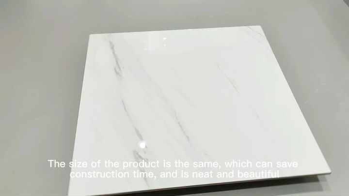 Luxury Building Unbreakable Full Body Polished Porcelain Tiling White ...