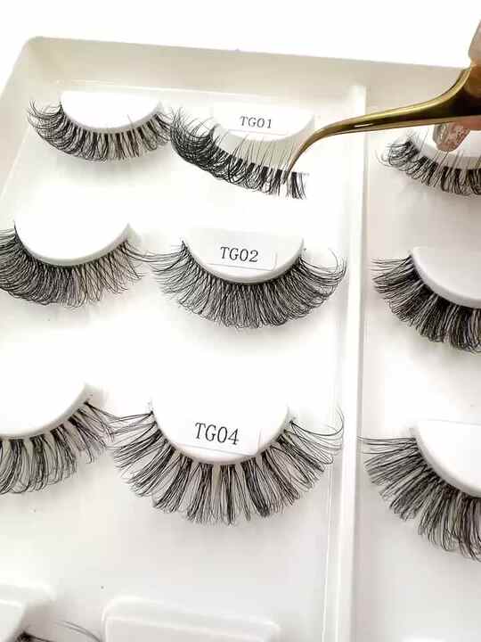 Yiernuo Invisible Band Lashes - Natural Eyelash Extensions