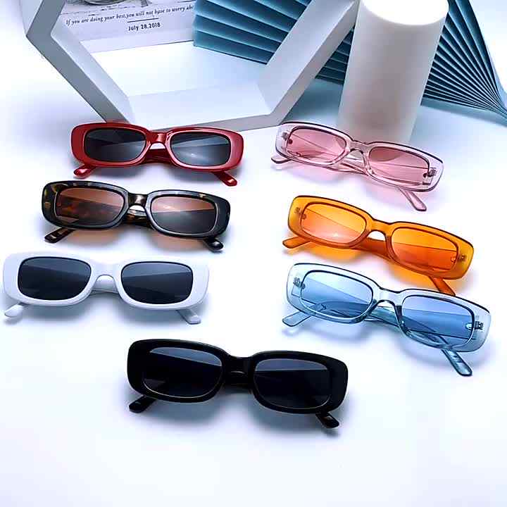 Hot Selling Fashion Designer Candy Color Small Shades Women Cheap ...
