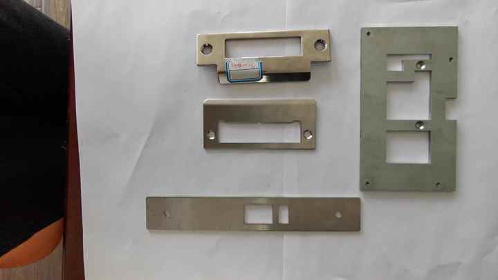 Custom Metal Stamping Stainless Steel Door Lock Strike Plate