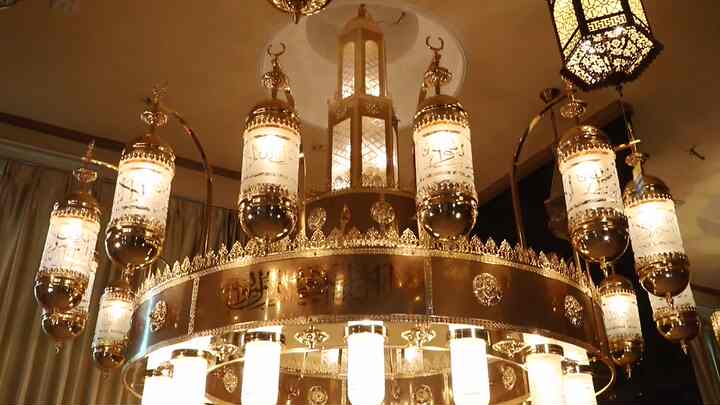 Masjid Chandelier - Arabic Lighting for Mosque Projects