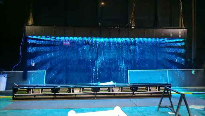 Digital Water Curtain - Indoor Water Features & Solutions