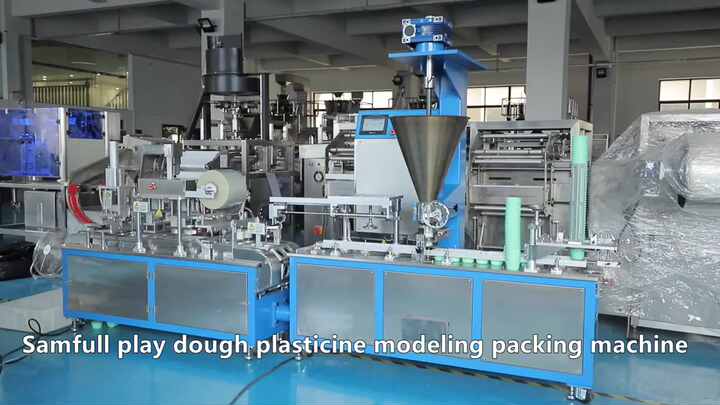 Full Automatic Plastic Cup Playdough Production Line