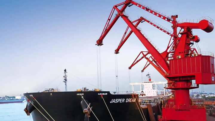 Offshore Harbour Dock Pedestal Crane 100 Ton 80 Ton Single Jib Portal ...