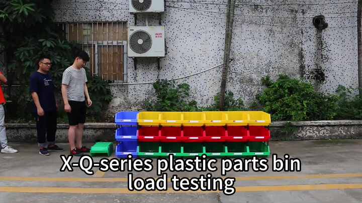 LEADLOONG Q1 Green Storage Bins - Stackable & Durable