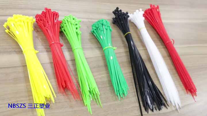 Eco-friendly Colorful Nylon Cable Ties - Heavy Duty & UV Resistant