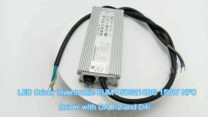 Led Driver Inventronic Eum-150s210bg 150w Nfc Driver With Dali-2 And ...