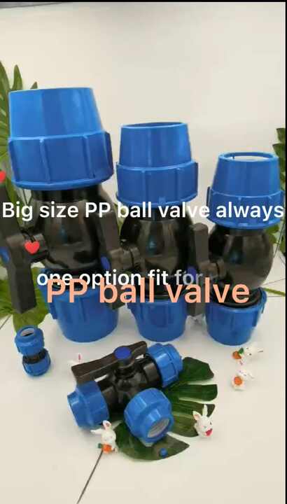 IRRIPLAST COMPRESSION FITTINGS Agricultural Irrigation Valve PP HDPE ...